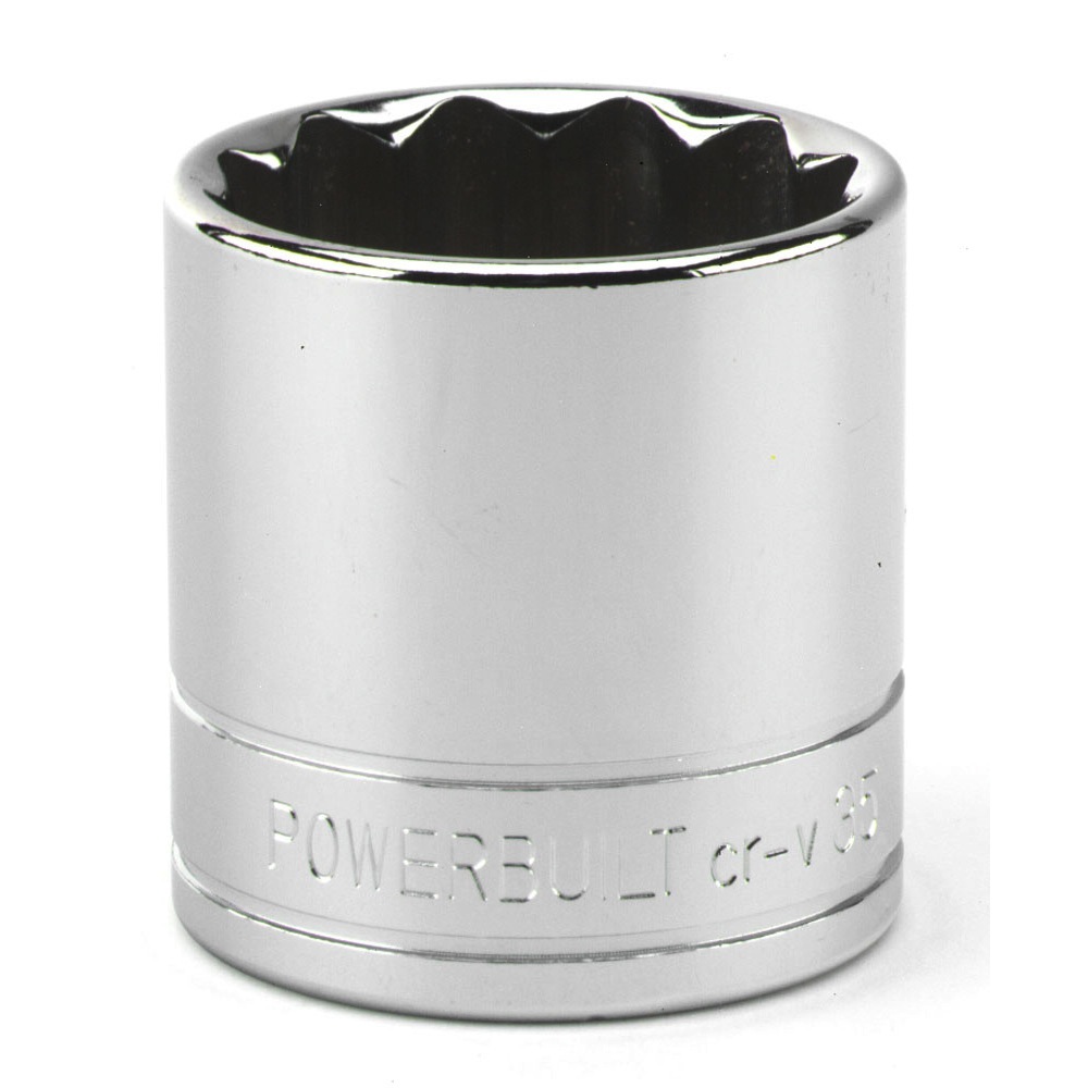 Powerbuilt 1/2" Dr. X 25mm 12Pt Socket - 642033 | eBay