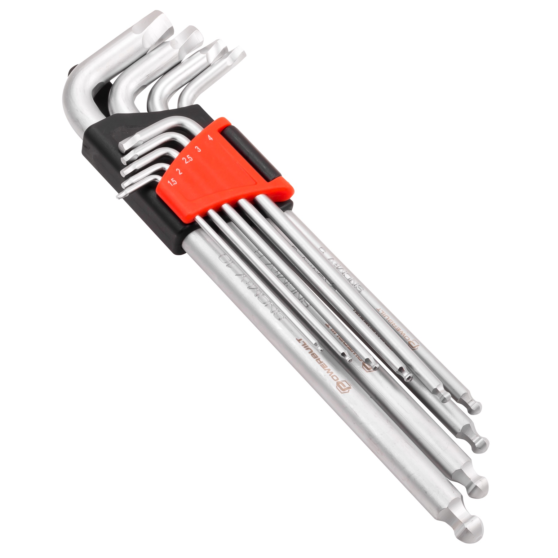 Wrench Tool Powerbuilt 9 Piece Metric Short Arm Hex Key Set 941069 1 ...