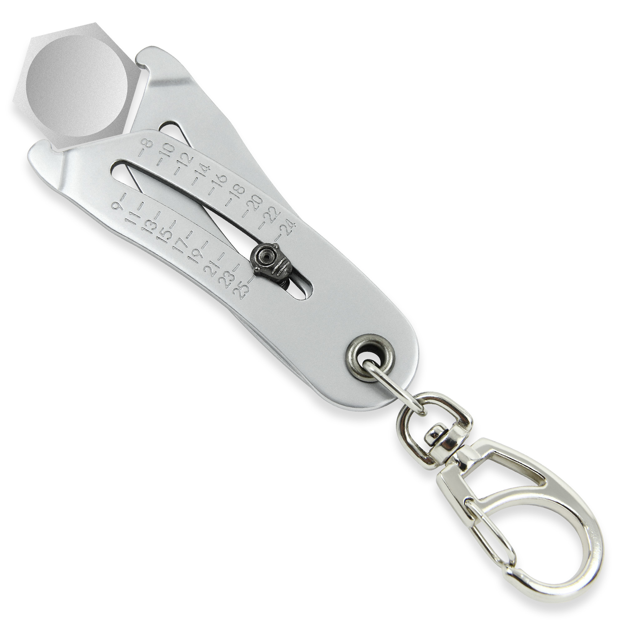 TradesPro Tradespro Nut And Bolt Head Sizer Gauge 5 16 1 And 8mm