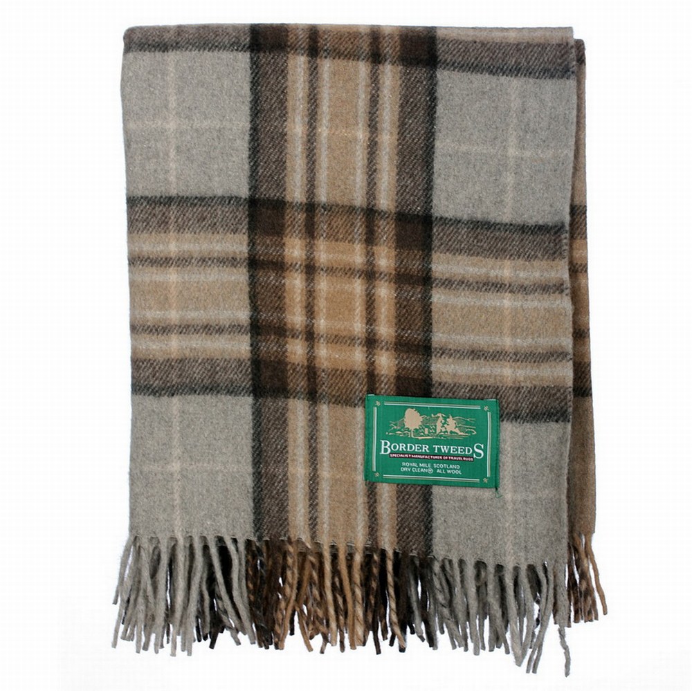New BNWT Scottish Throw Large Wool Tartan Rug - Range of Tartans ...