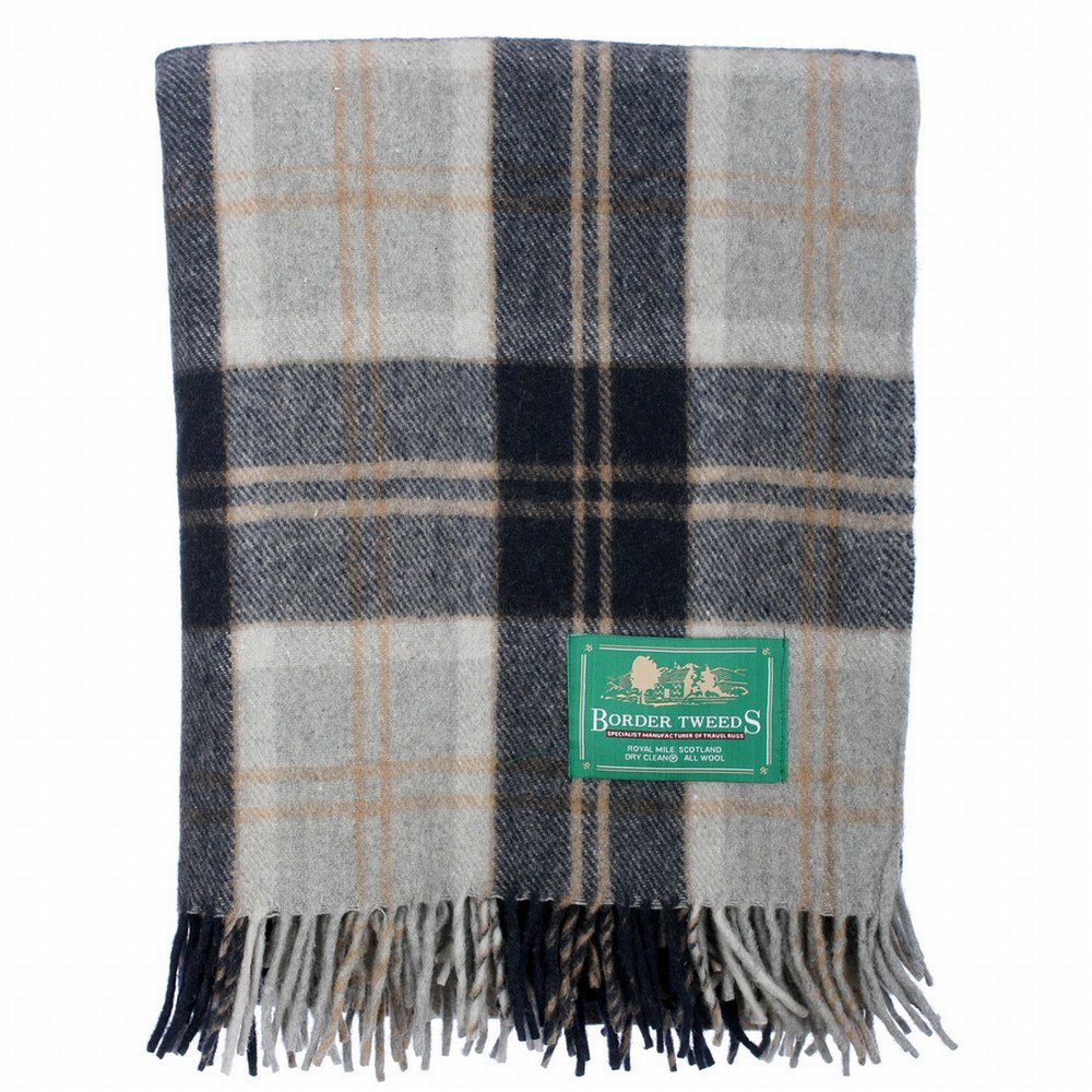 New BNWT Scottish Throw Large Wool Tartan Rug - Range of Tartans ...