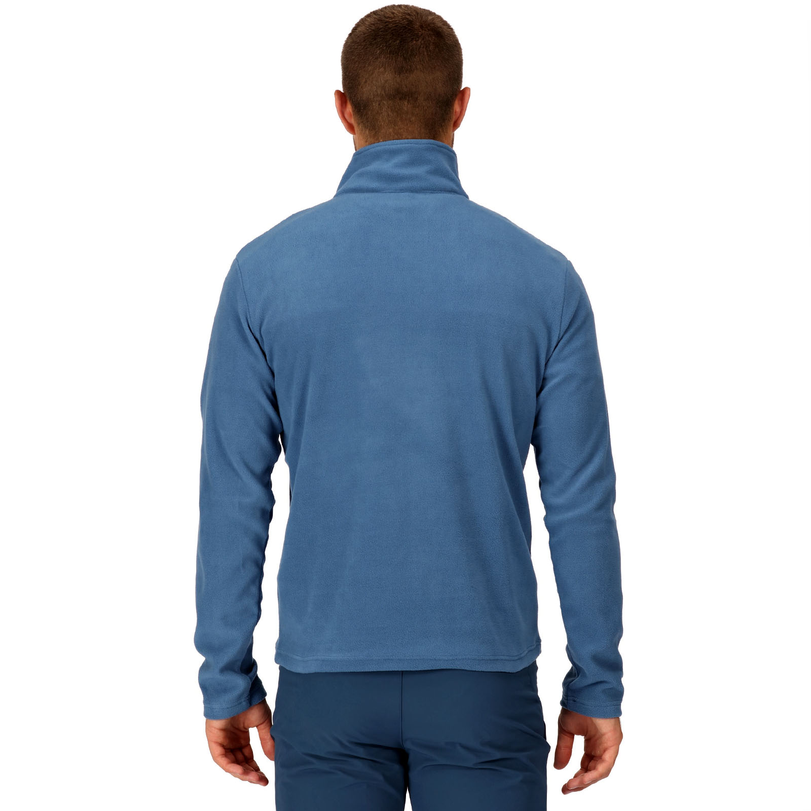 Regatta Mens Thompson Lightweight 1/2 Zip Outdoor Walking Fleece ...
