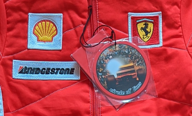 TUTA Tuta Gara Ferrari Racing Formula Uno 1 Bambini Tuta Corsa Bambini NUOVA 7-8