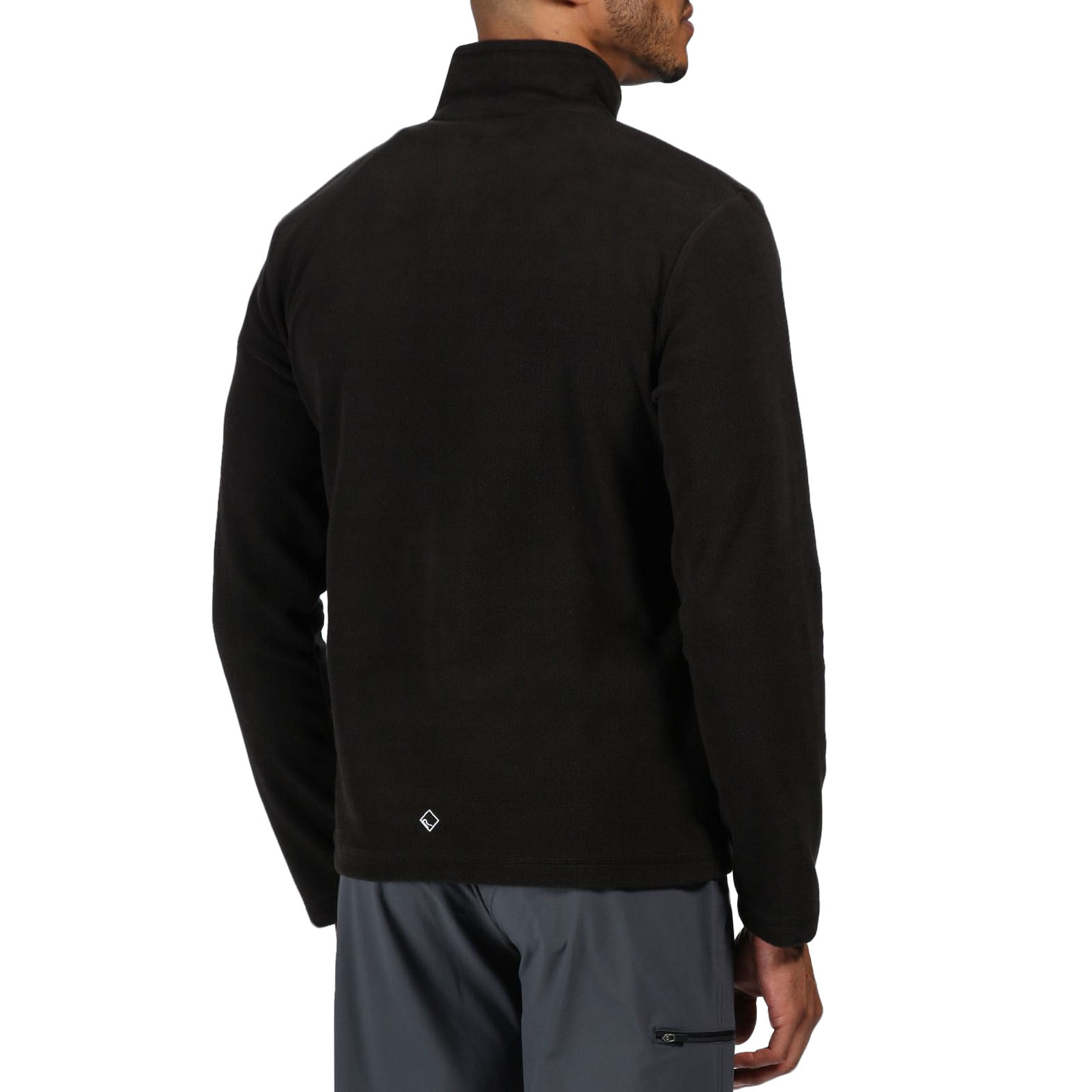 Regatta Mens Thompson Lightweight 1/2 Zip Outdoor Walking Fleece ...