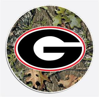 Georgia Bulldog Camo Logo