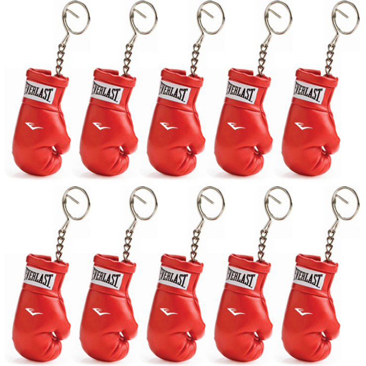 Everlast Boxing Glove Mini Replica Keychain (Set of 10) - Three Color ...