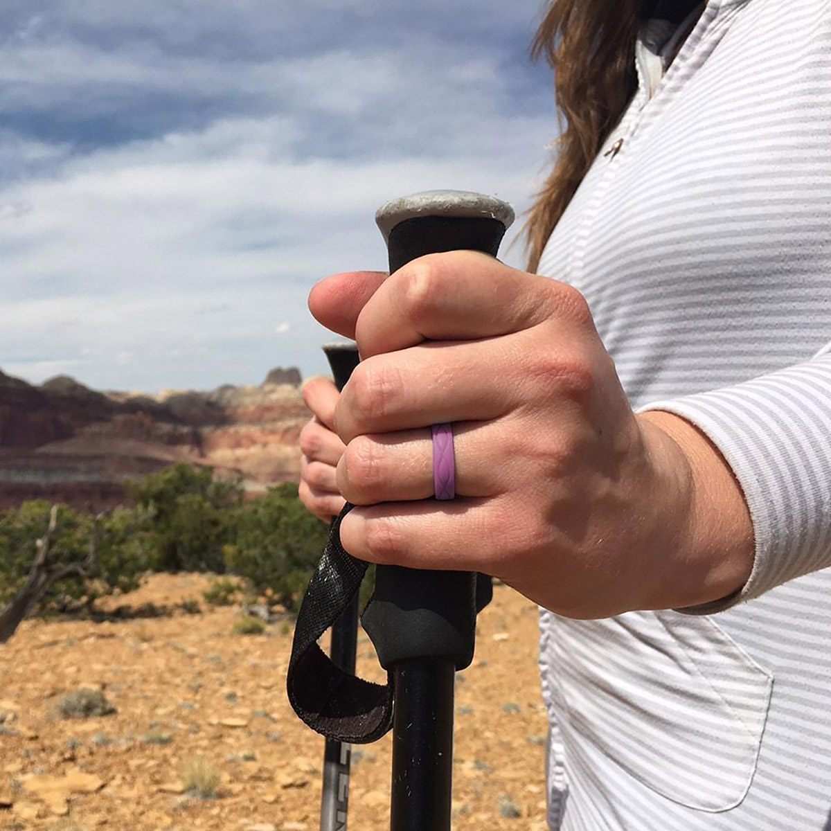 Enso Rings Women's Infinity Series Silicone Ring - Plum | eBay