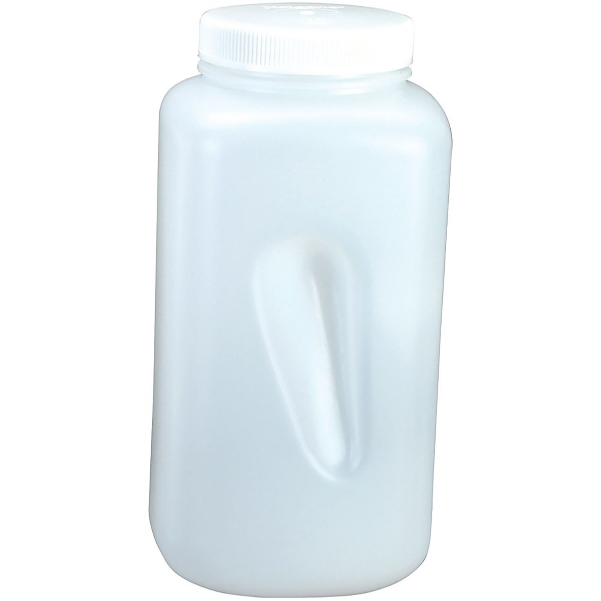 Nalgene HDPE Wide Mouth Square Bottle - White | eBay