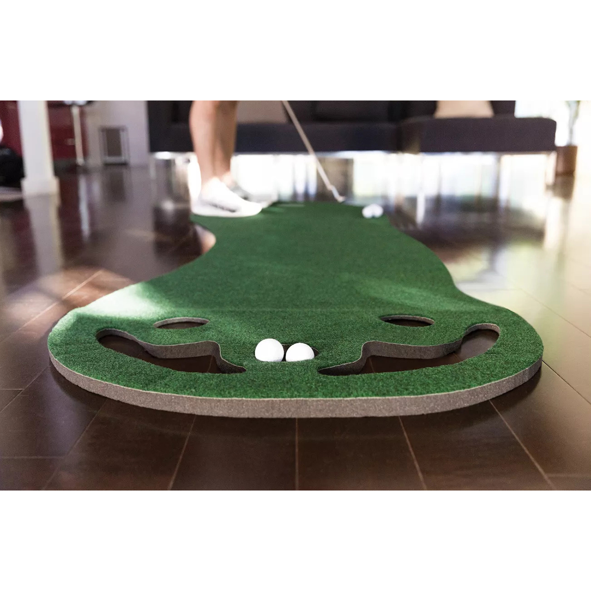 Sklz Putting Green Indoor Golf Practice Mat Grün Ebay