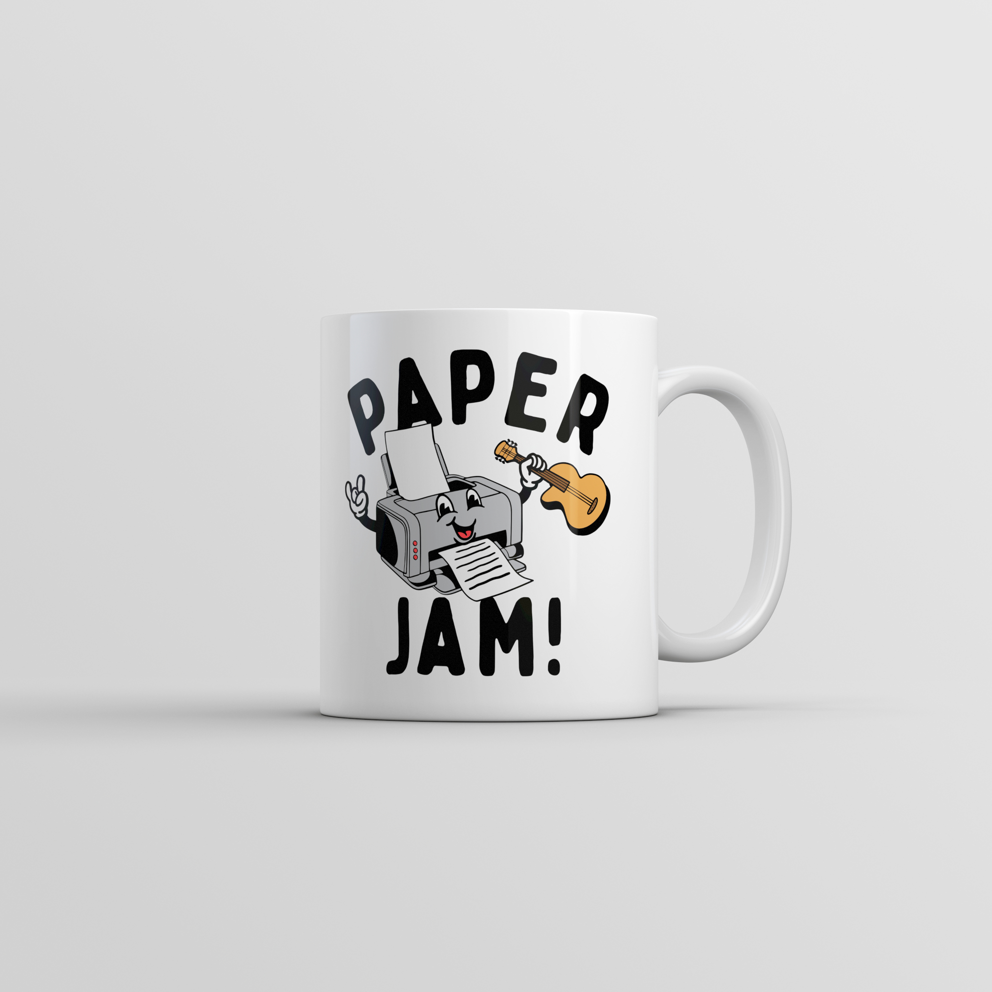 Paper Jam Mug Funny Sarcastic Printer Graphic Novelty Coffee Cup ...