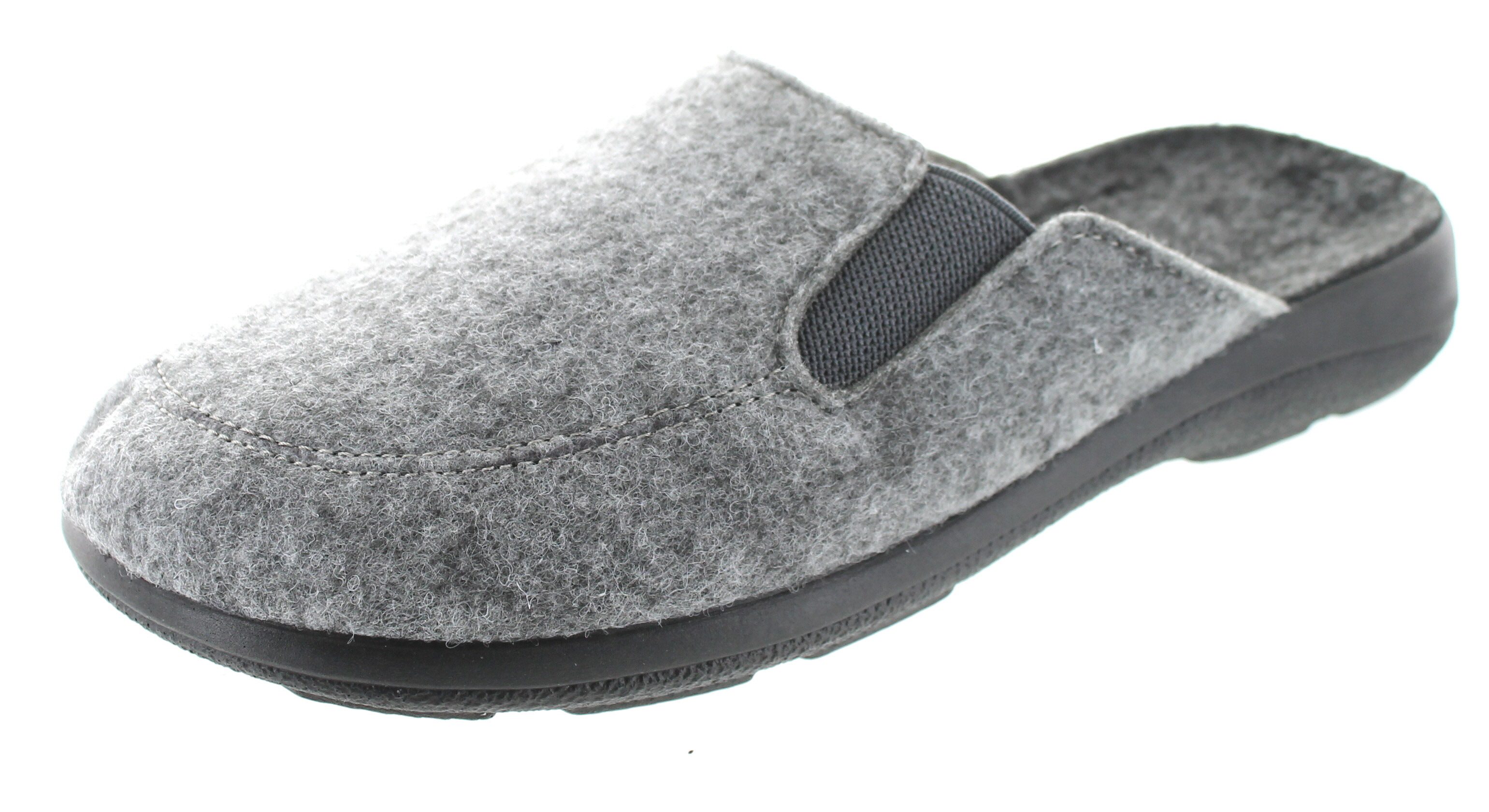 Sc Home Collection Mens Closed Toe Open Back Elastic Gore Slippers | eBay