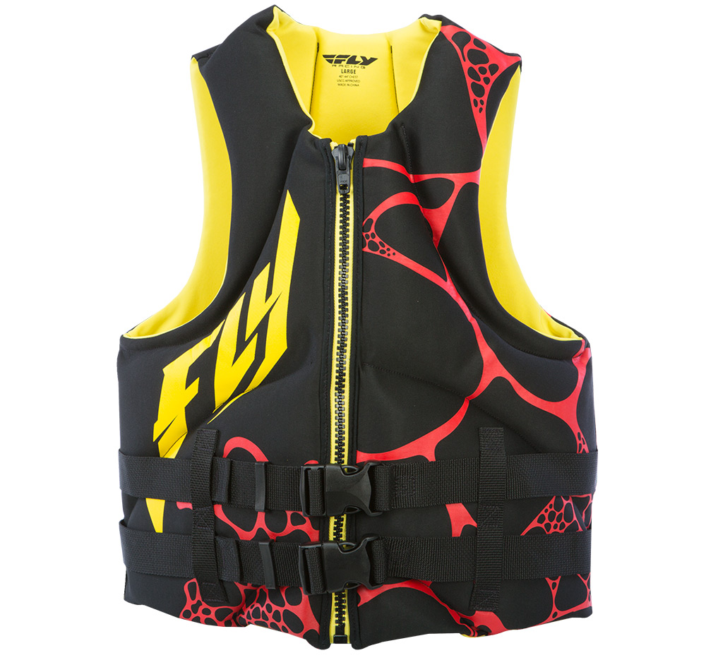 Fly Racing Adult PWC Neoprene 2016 Life Vest Jacket All Colors XS-3XL ...