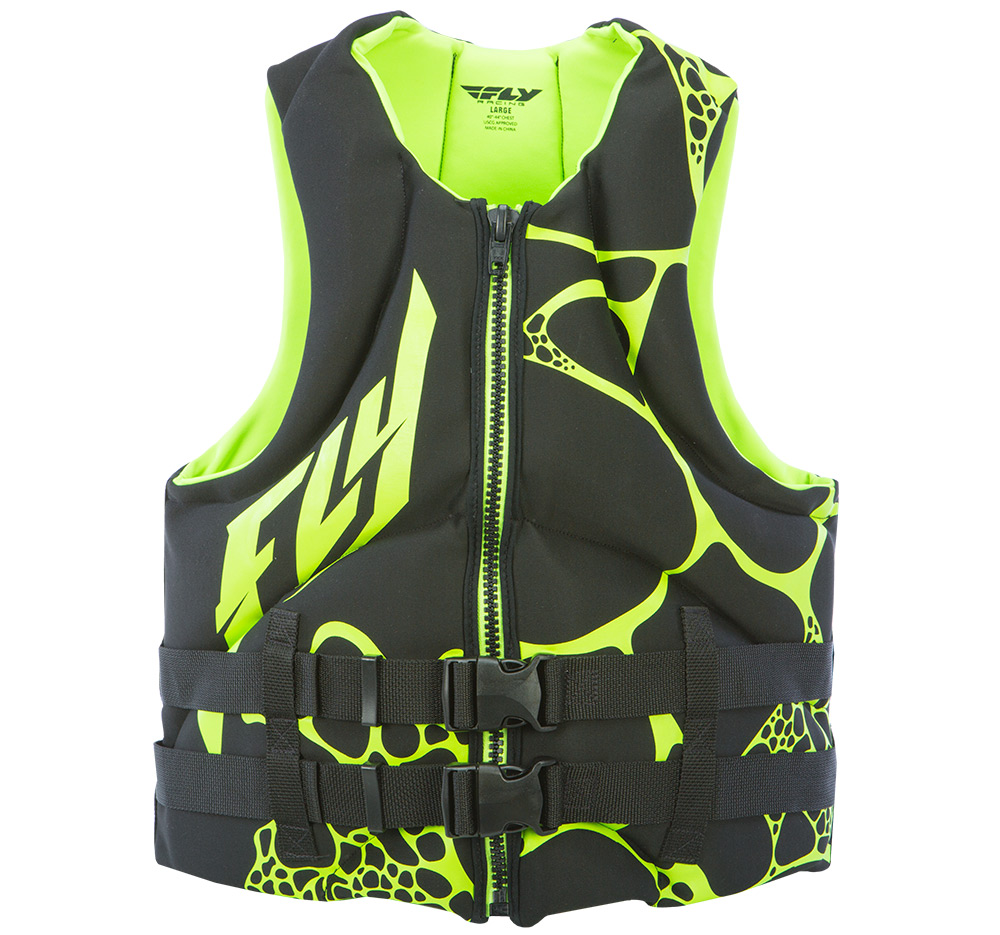 Fly Racing Adult PWC Neoprene 2016 Life Vest Jacket All Colors XS-3XL ...