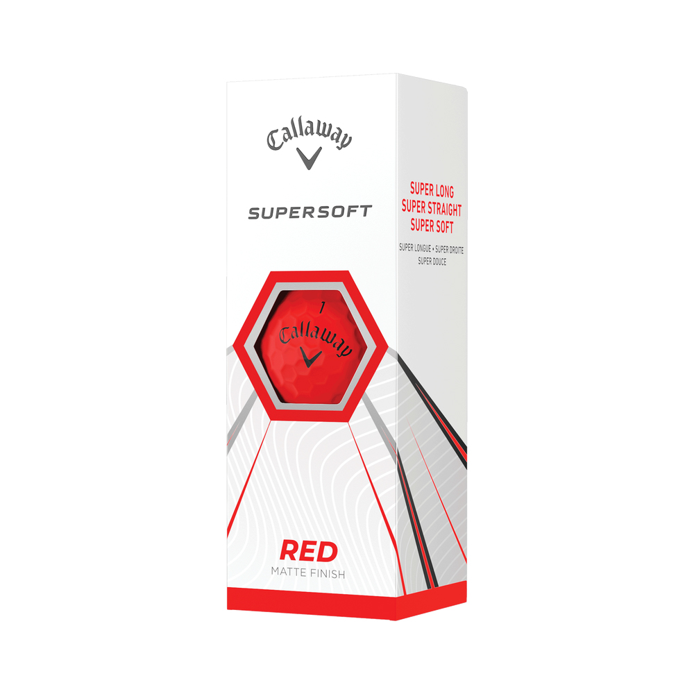 Callaway Supersoft Matte 2021 Red Golf Balls 12pk 642825812 for sale ...