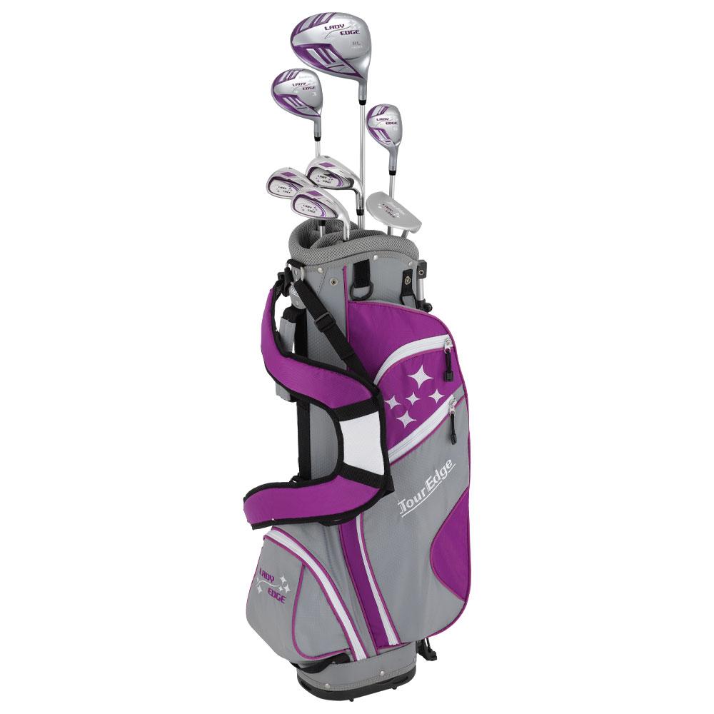 Tour Edge 2020 Lady Edge Full Set Violet Grey White Petite for sale ...