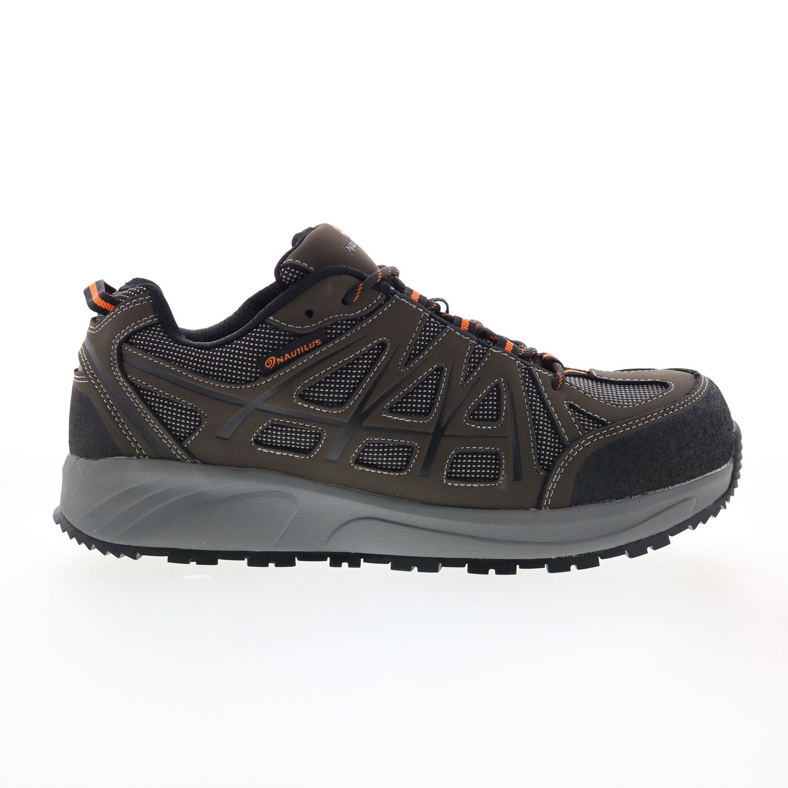 Nautilus Surge Composite Toe Electrical Hazard Mens Gray Athletic Work ...