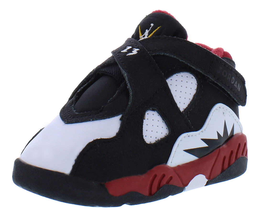 NIKE AIR JORDAN 8 RETRO (TD) PAPRIKA RED-BLACK-WHITE SZ 4c DO8732-601 ...