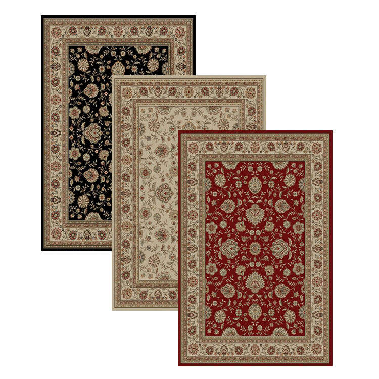 Traditional Vines Persien 5x8 Oriental Area Rug Border Carpet : Actual ...
