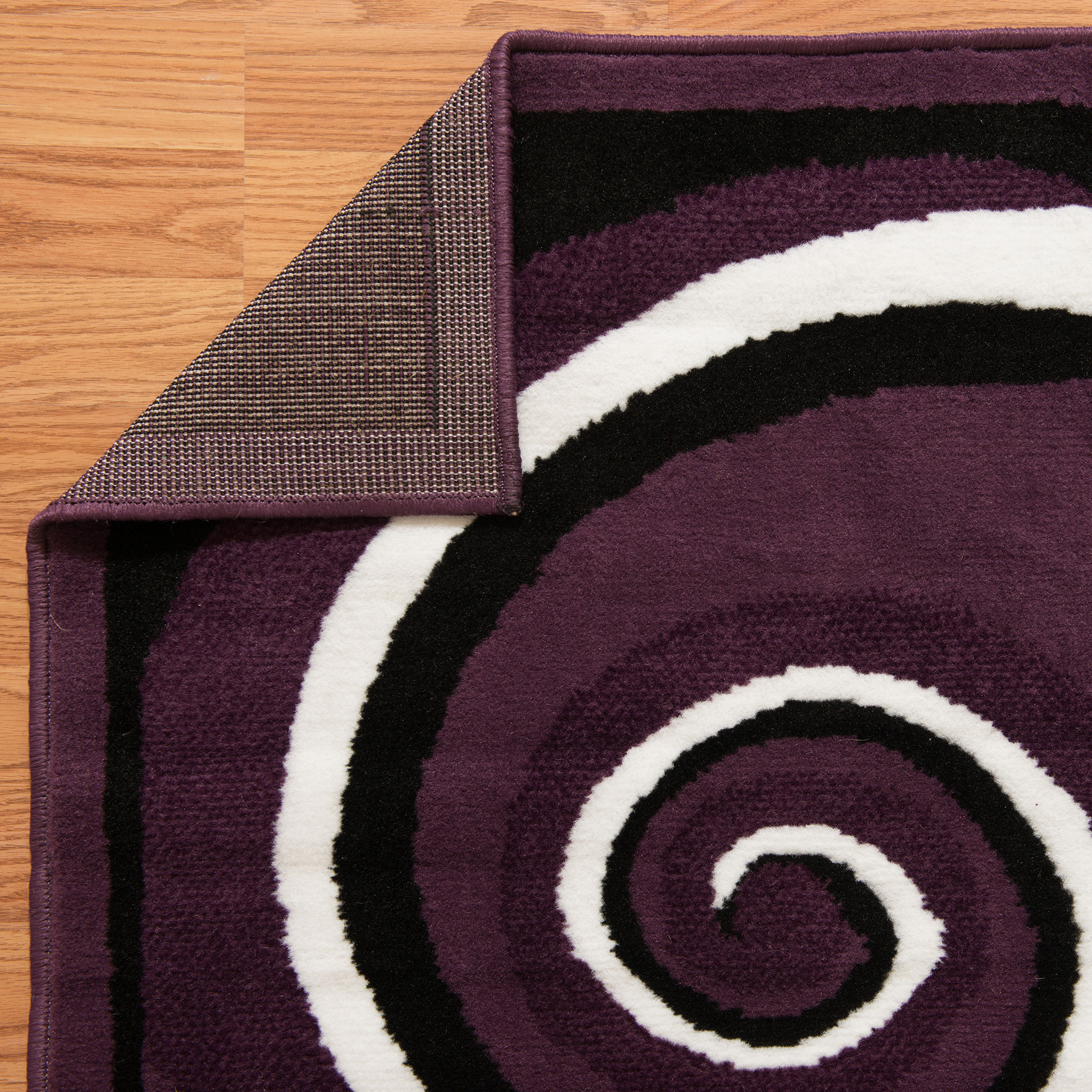 Designer Home Cowboy Area Rug 851-10534 Billow Burgundy Swirls Curves ...