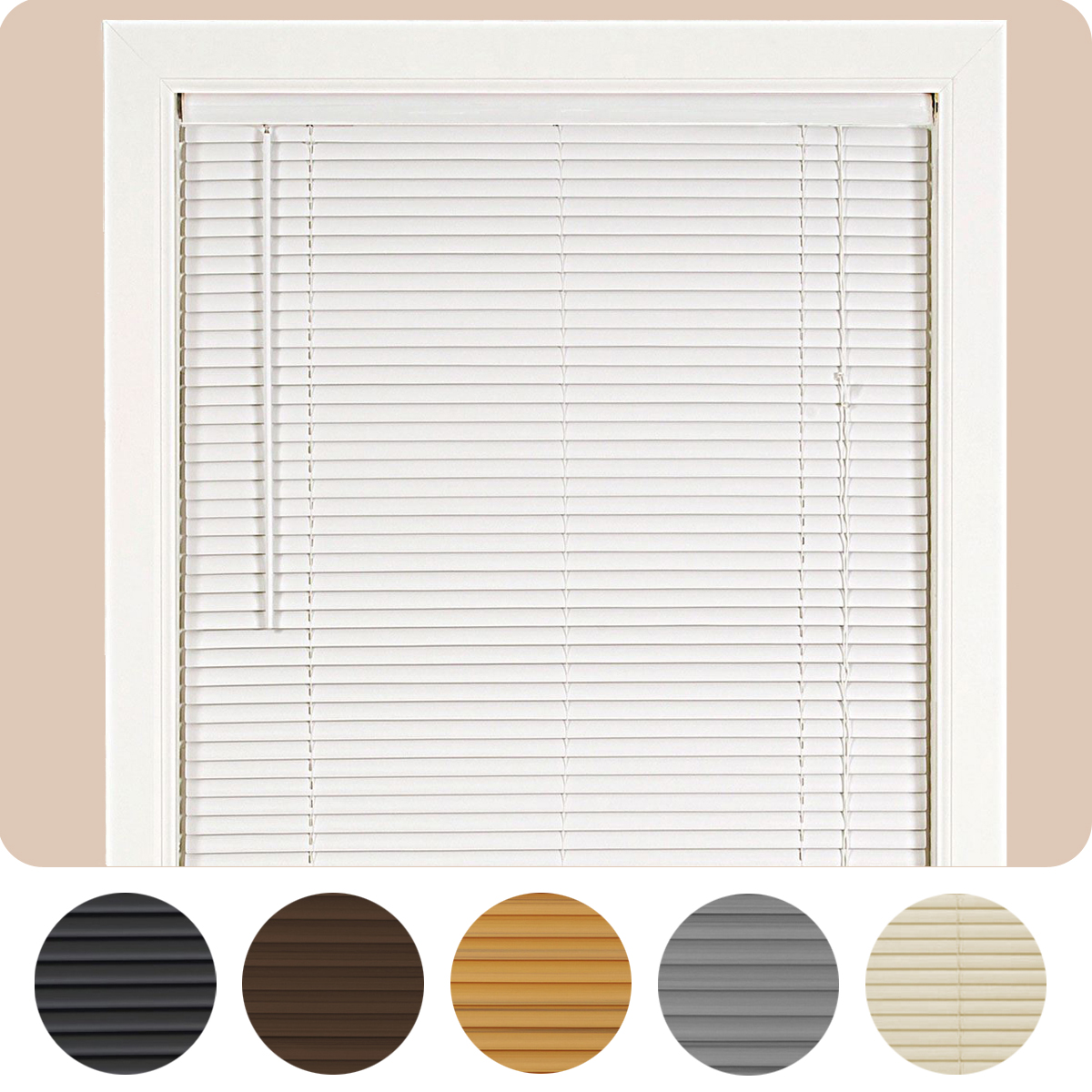 Window Blinds Mini Blind 1 Slat Vinyl Venetian Blinds Black White Window Blinds Mini Blind 1 Slat Vinyl Venetian Blinds Black White