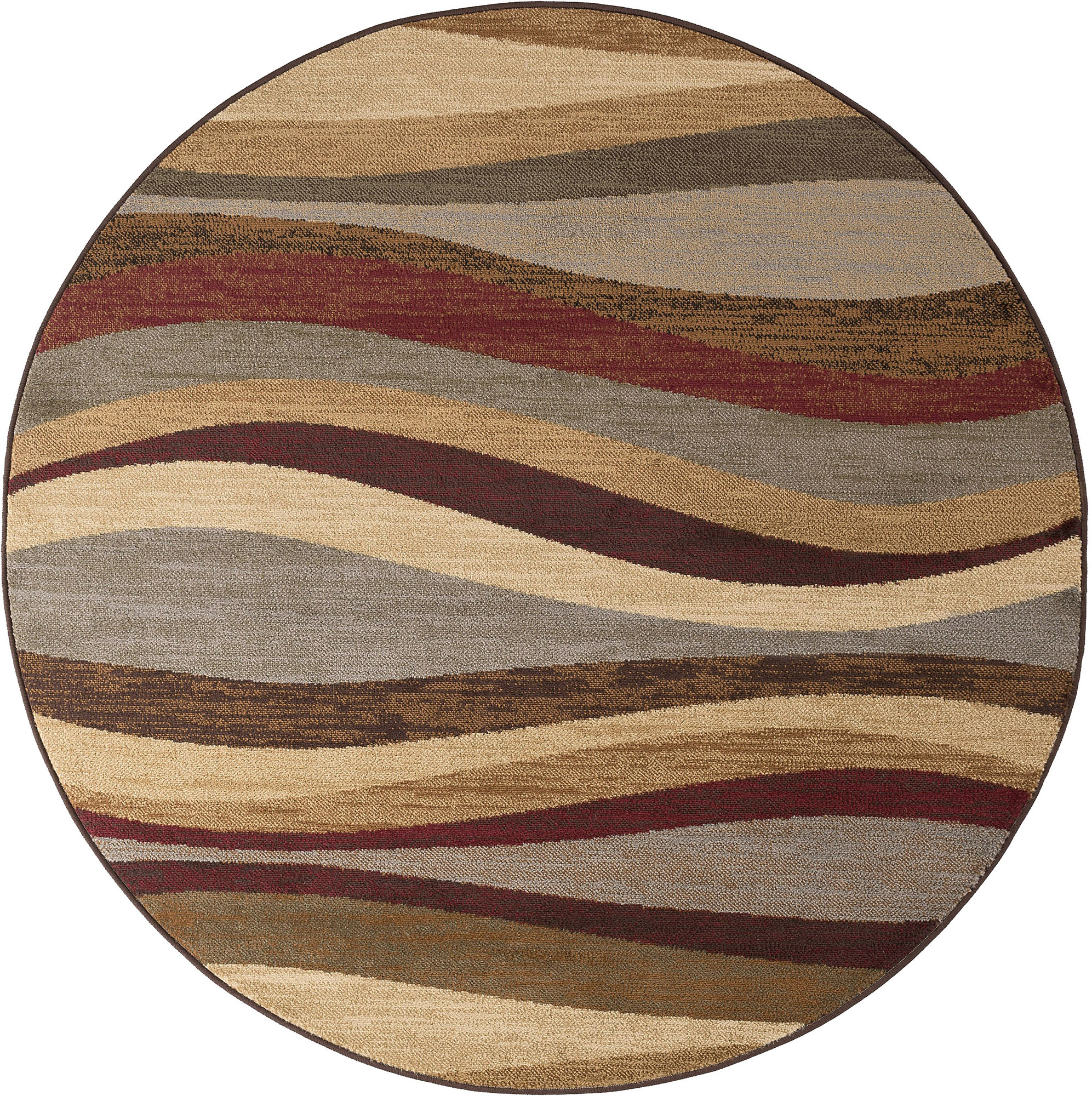 Multi-Color Contemporary Waves Abstract Lines Modern Curves Swirls Area ...