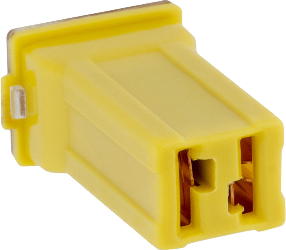 Clipsandfasteners 2 PAL (Pacific Auto Link) Fuse 60Amp Mini Female Yellow