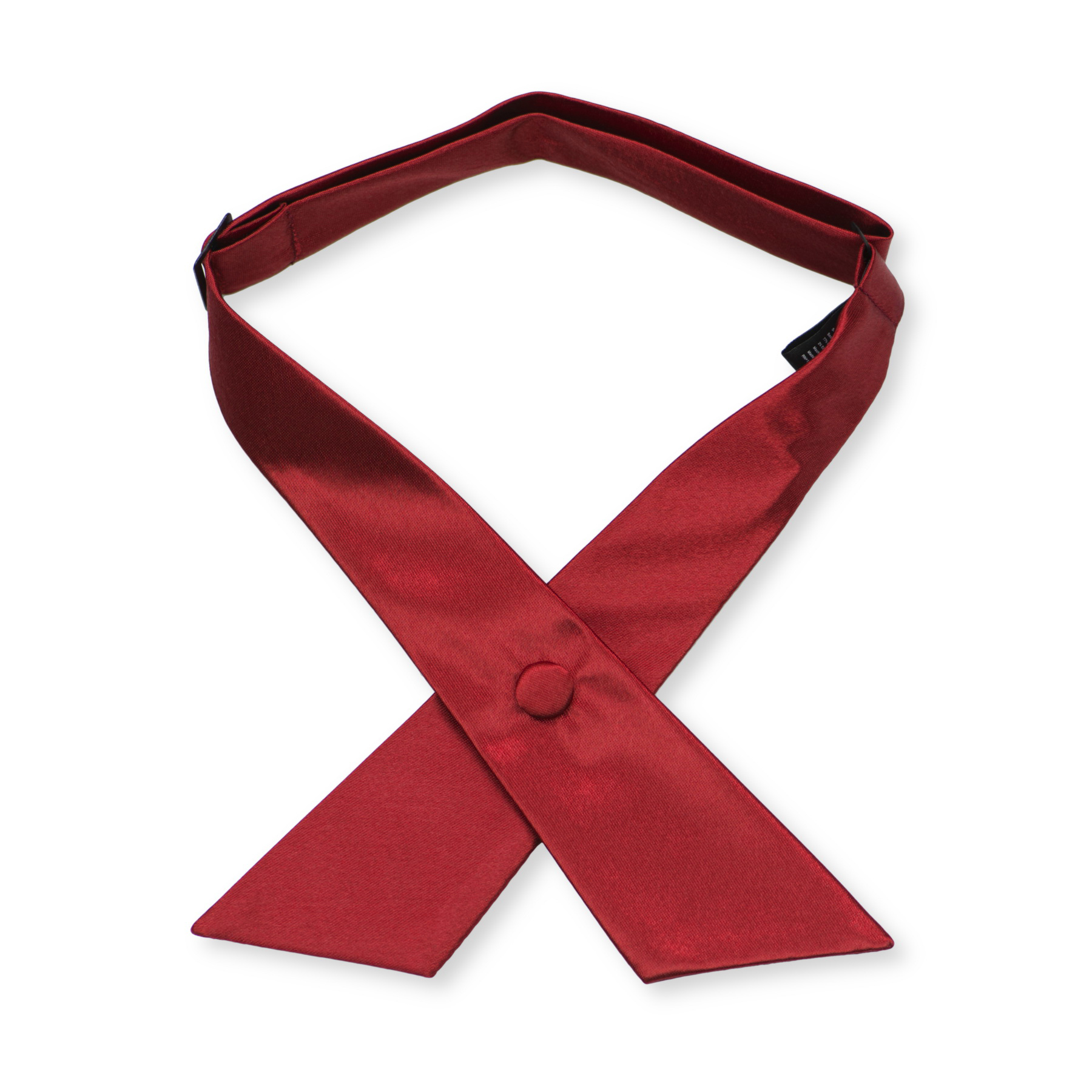 CONCITOR Women's or Men's Crossover Neck Tie Solid Color Continental ...