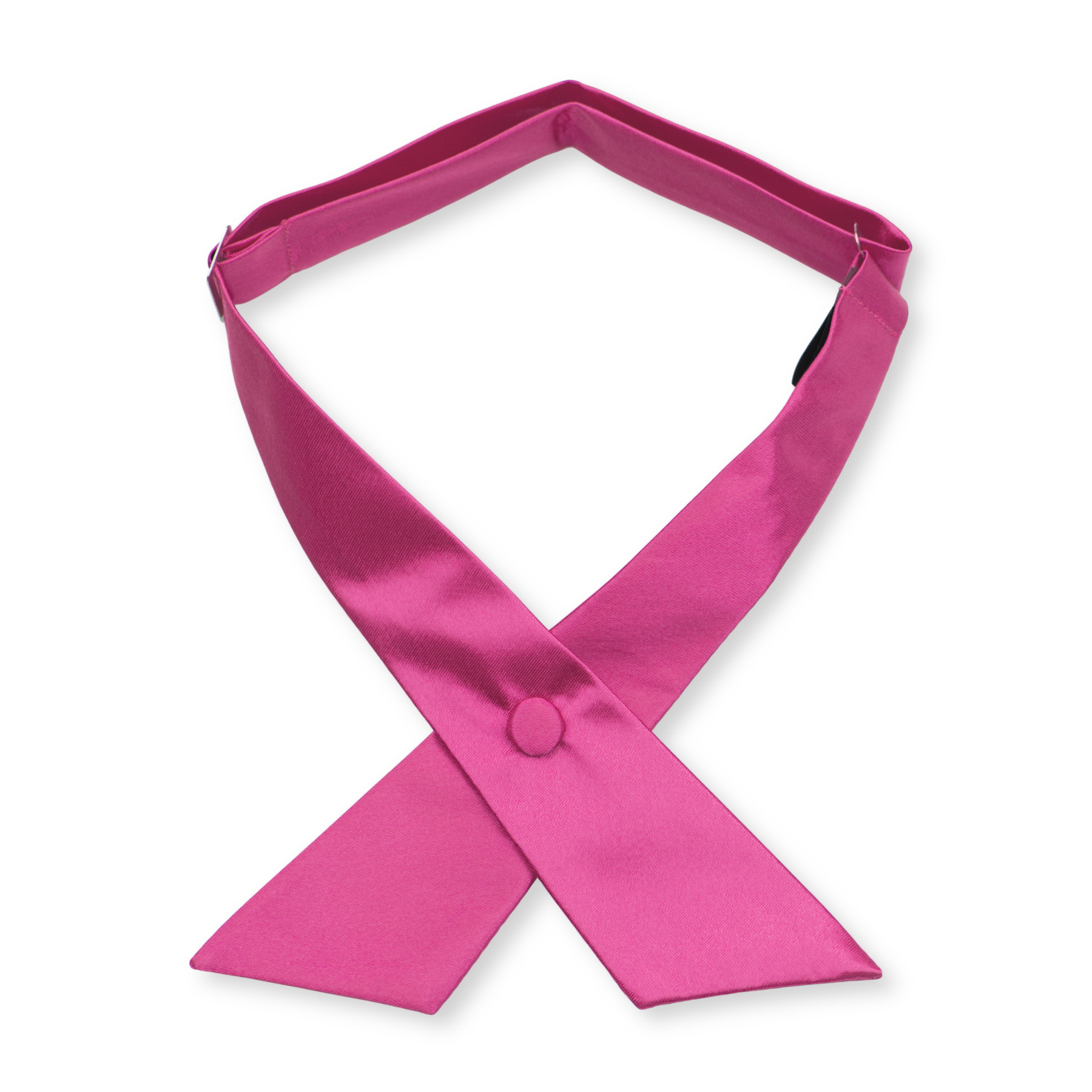 CONCITOR Women's or Men's Crossover Neck Tie Solid Color Continental ...