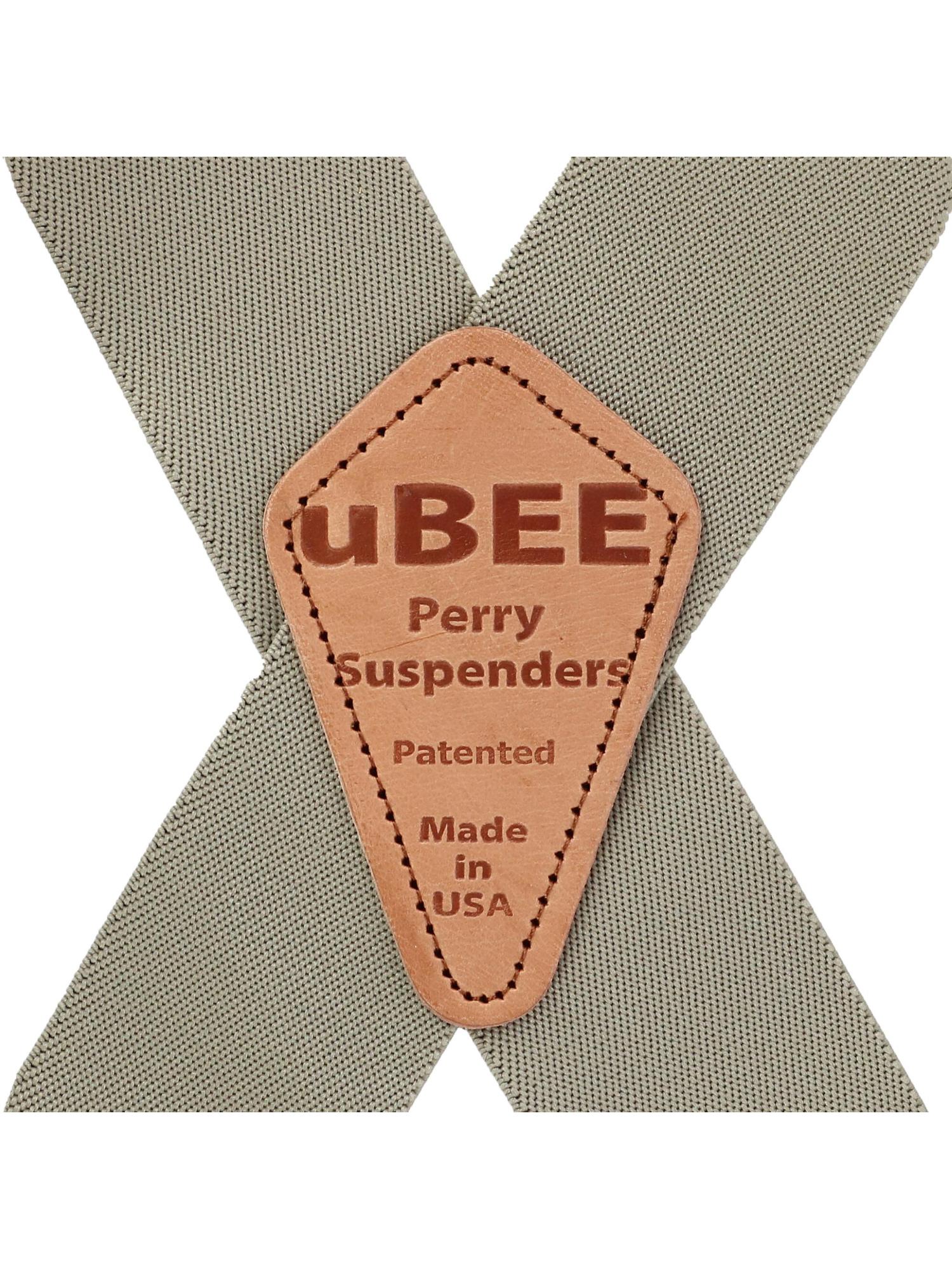 New Perry Suspenders Men's Elastic Outback Side Clip Ubee Trucker ...