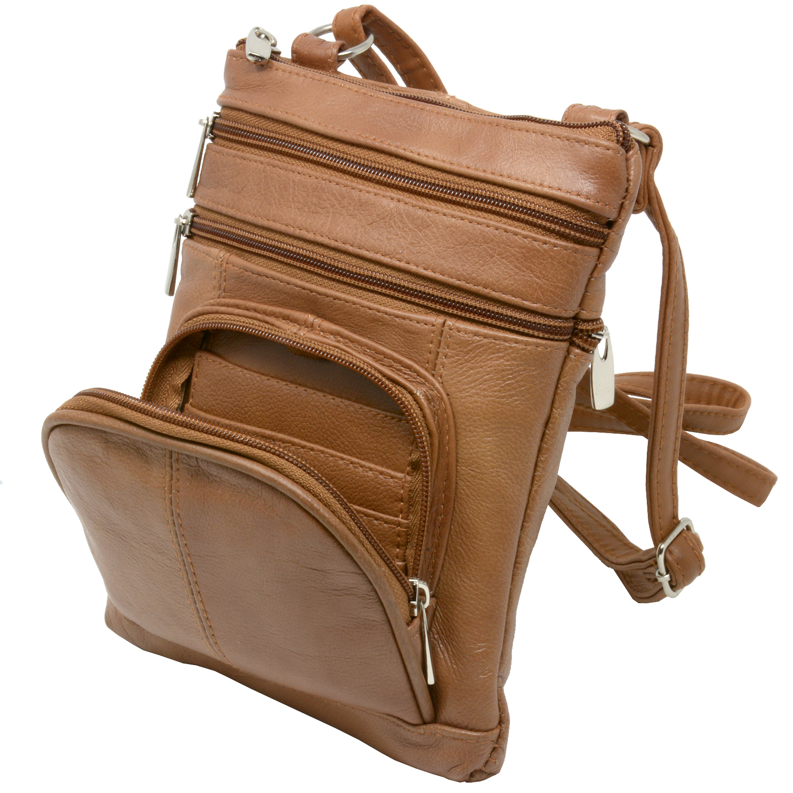 Leather Cross Body Organizer Handbags | semashow.com