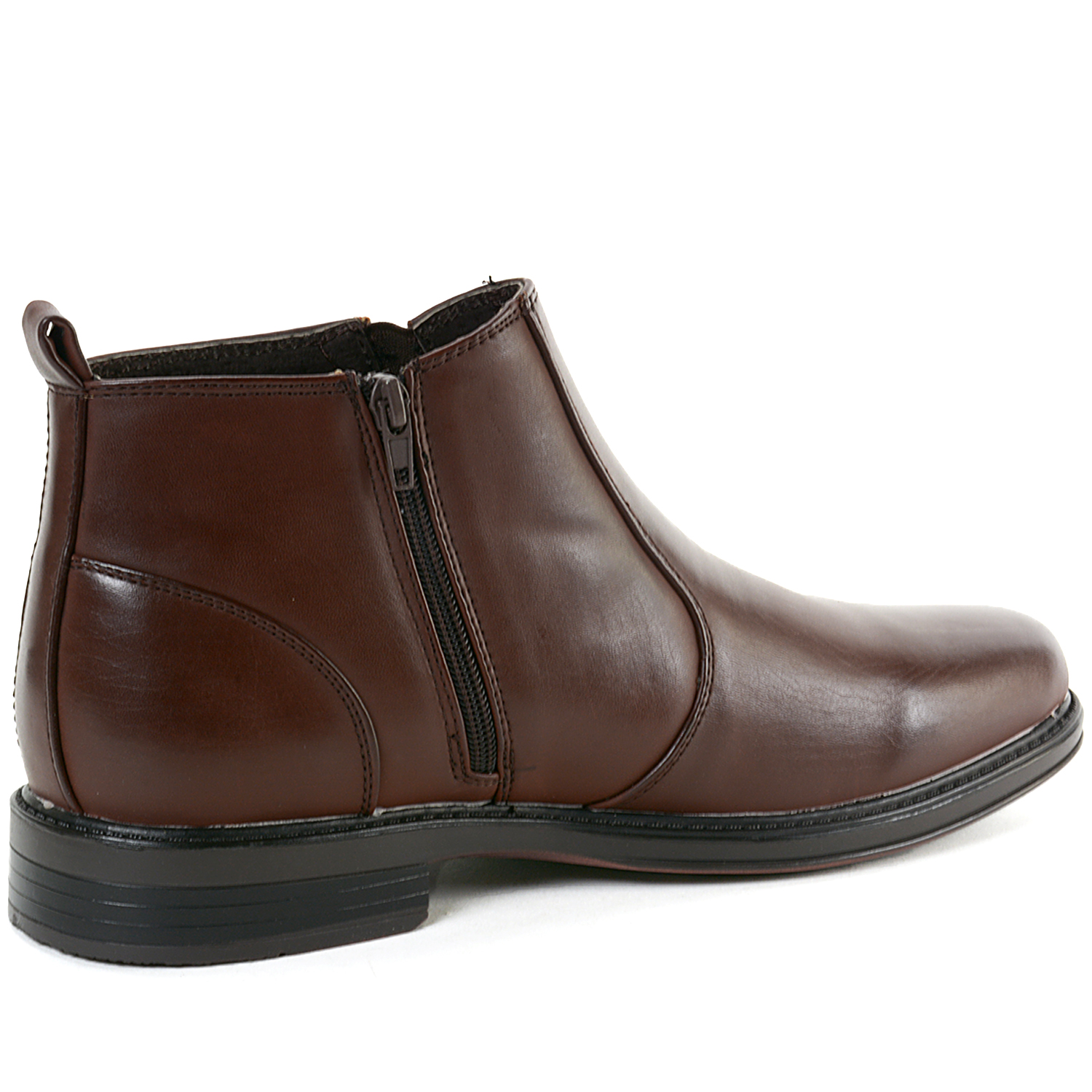 Alpine Swiss Eli Mens Dressy Ankle Boots Chelsea Side Zip Dress Shoes ...