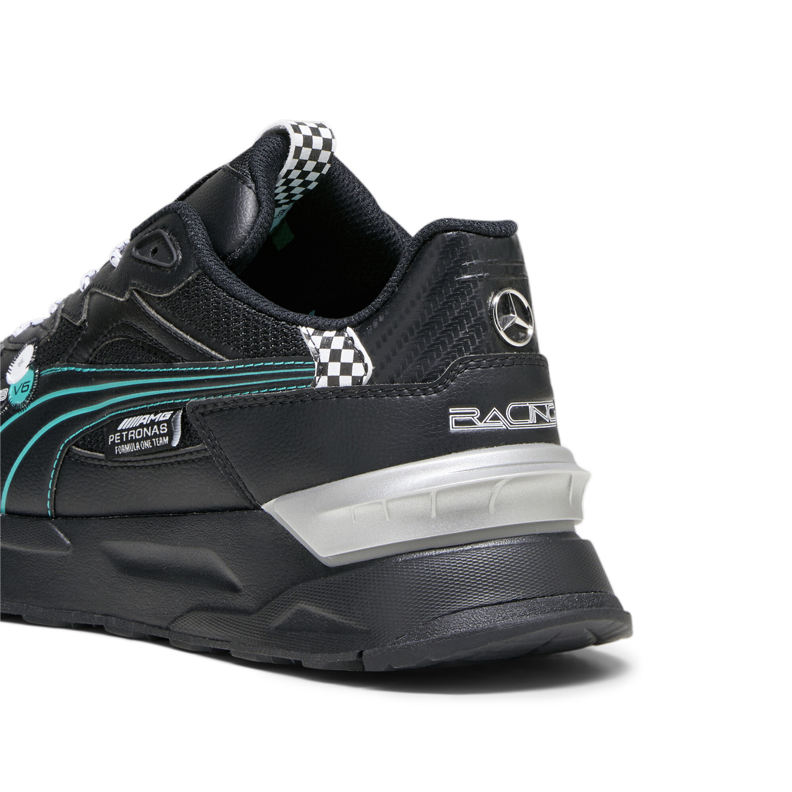 PUMA MERCEDES AMG Petronas Mirage 30784701 Mens Black Trainers Shoes £ ...