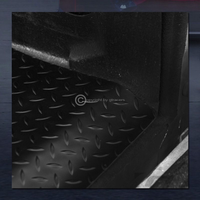 For 1988-1993 Chevy/GMC C10 CK 6.5' Blk Rubber Diamond Truck Bed Floor ...