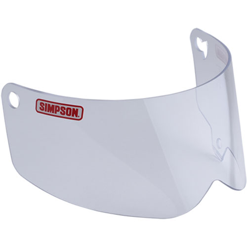 Simpson Outlaw Bandit Dark Smoke Shield Motorcycle Visor Medium 86031m ...
