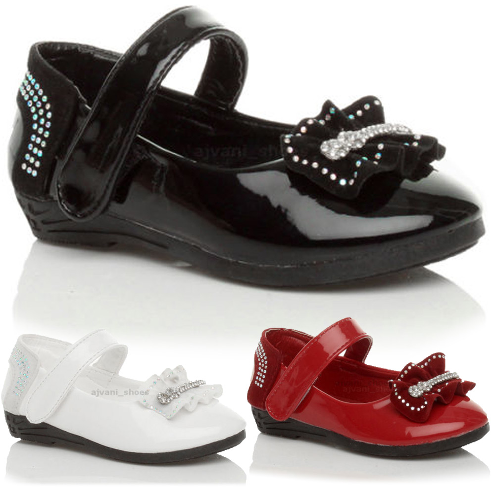 Scarpe Da Ginnastica Ballerina Mary Jane Bambine Tacco Basso Tacco Basso Tacco Piatto Misura