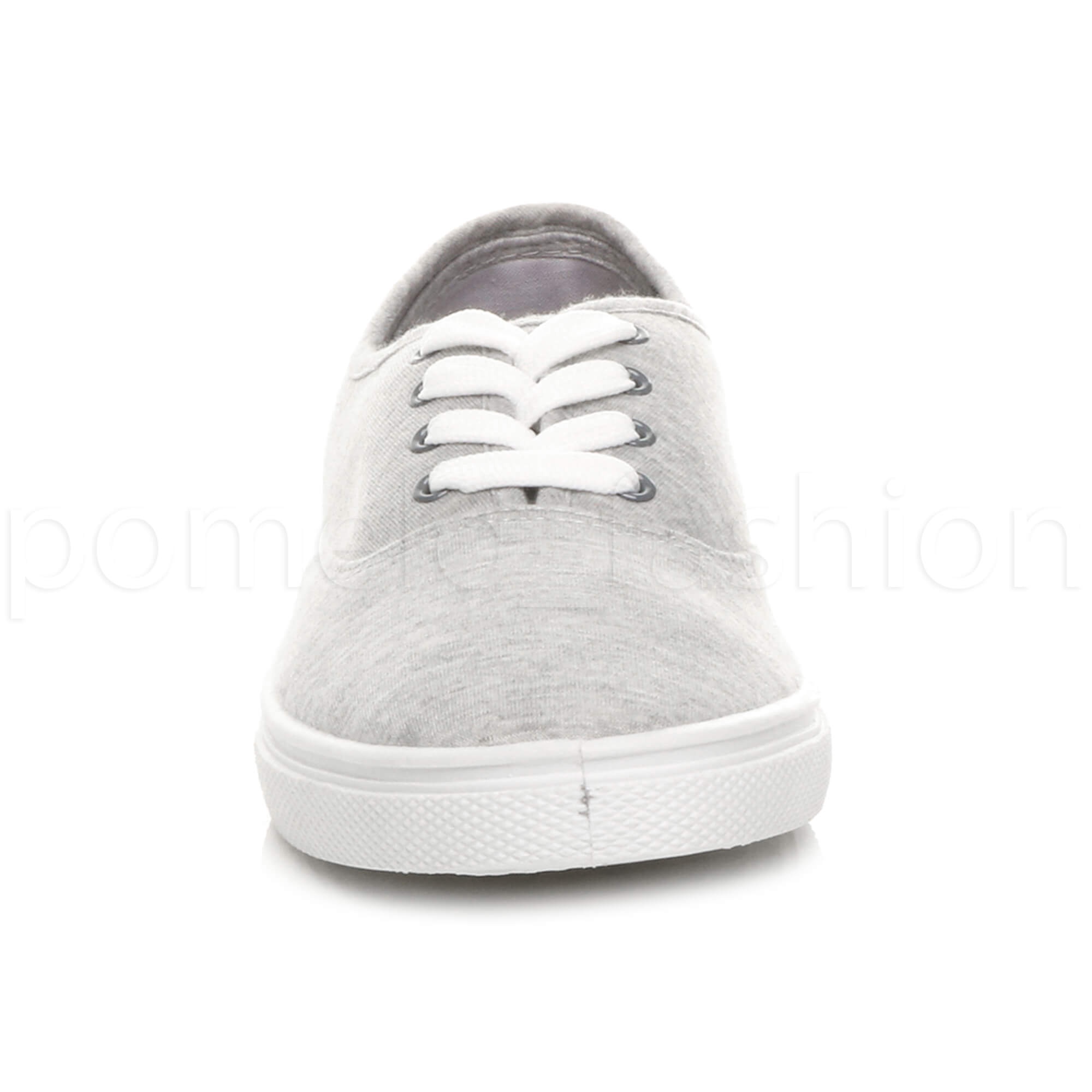 MENS FLAT LACE UP CASUAL CANVAS PLIMSOLES PLIMSOLLS SAND SHOES DAPS ...