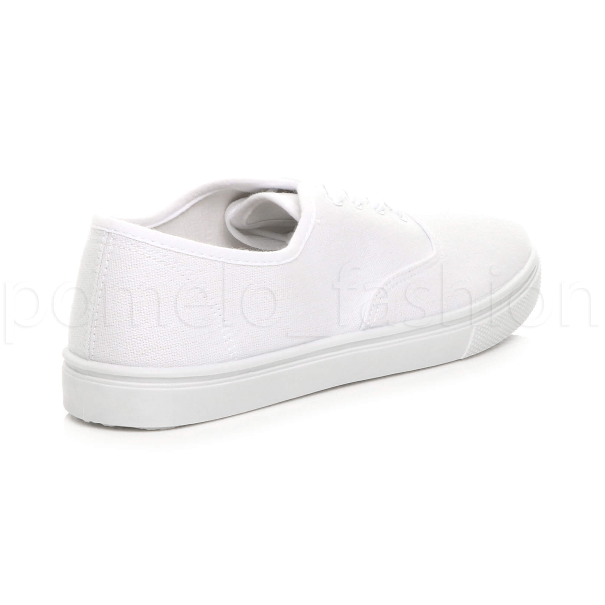 MENS FLAT LACE UP CASUAL CANVAS PLIMSOLES PLIMSOLLS SAND SHOES DAPS ...