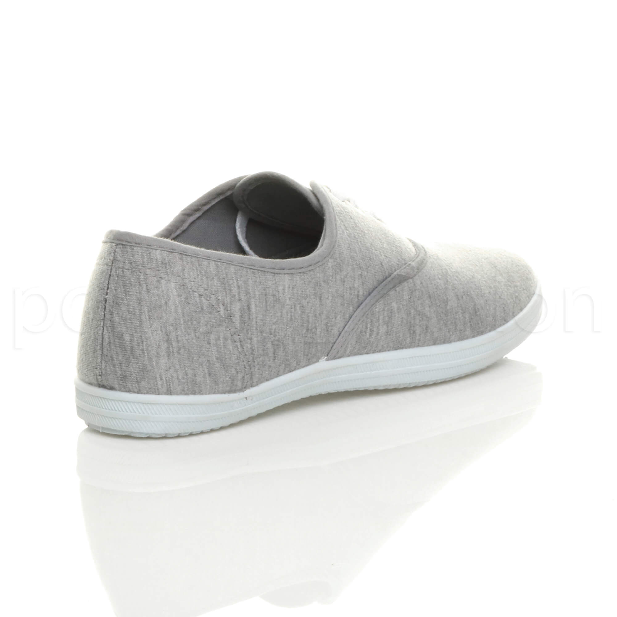 MENS FLAT LACE UP CASUAL CANVAS PLIMSOLES PLIMSOLLS SAND SHOES DAPS ...