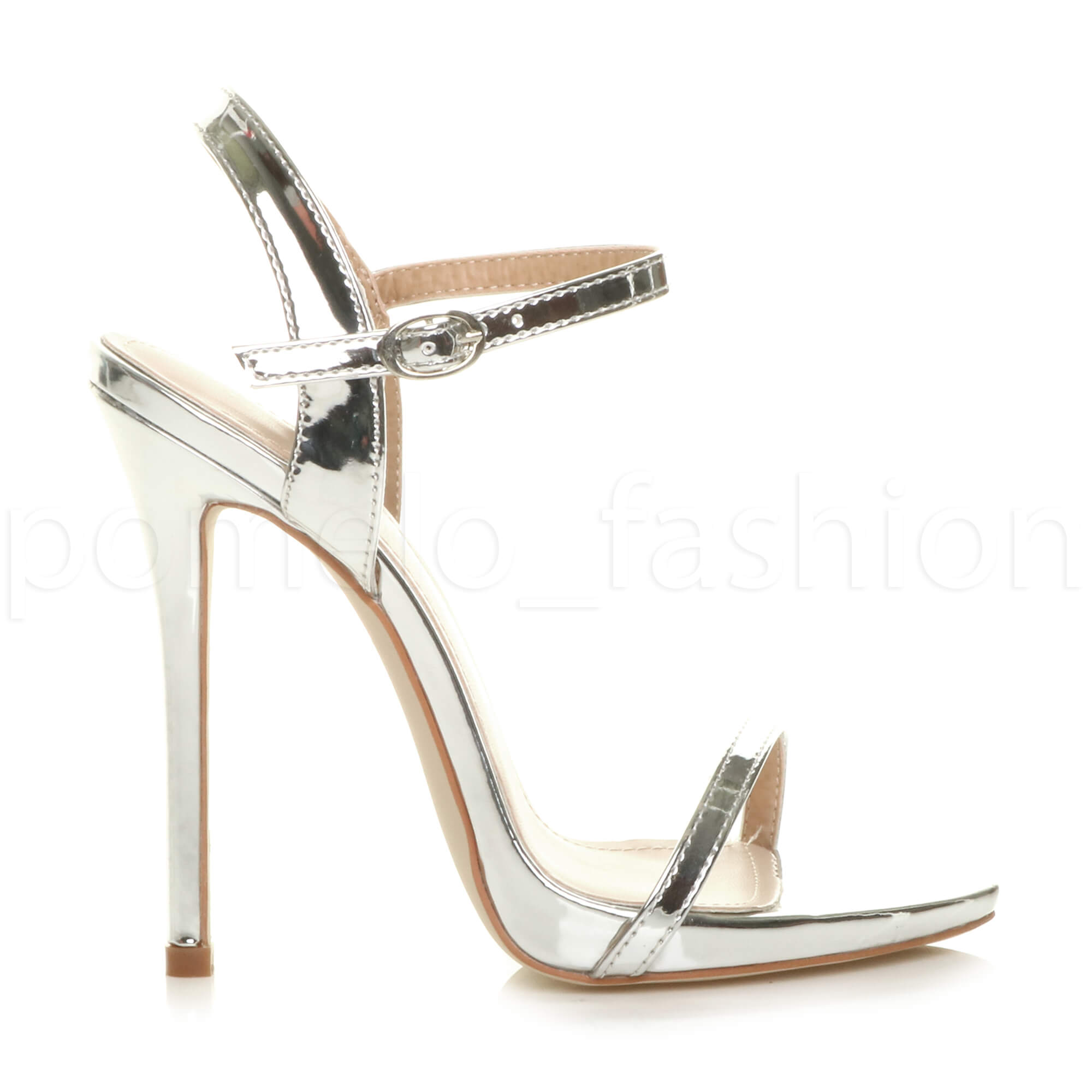 DAMEN EXTREM HOHE Heel Party Riemenschuhe Kaum Da Sandalen Grösse EUR ...