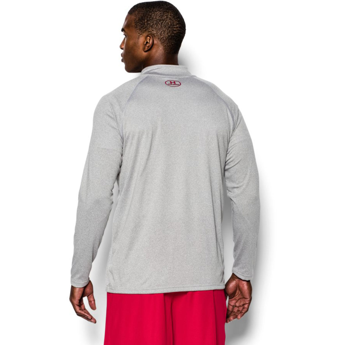 Under Armour Mens Ua Tech 1 4 Zip Long Sleeve Top Workout Layer 35 Off