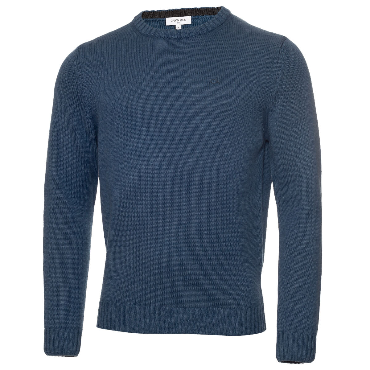 Calvin Klein Mens 2022 Knit Crew Neck Cotton CK Golf Sweater 36% OFF ...