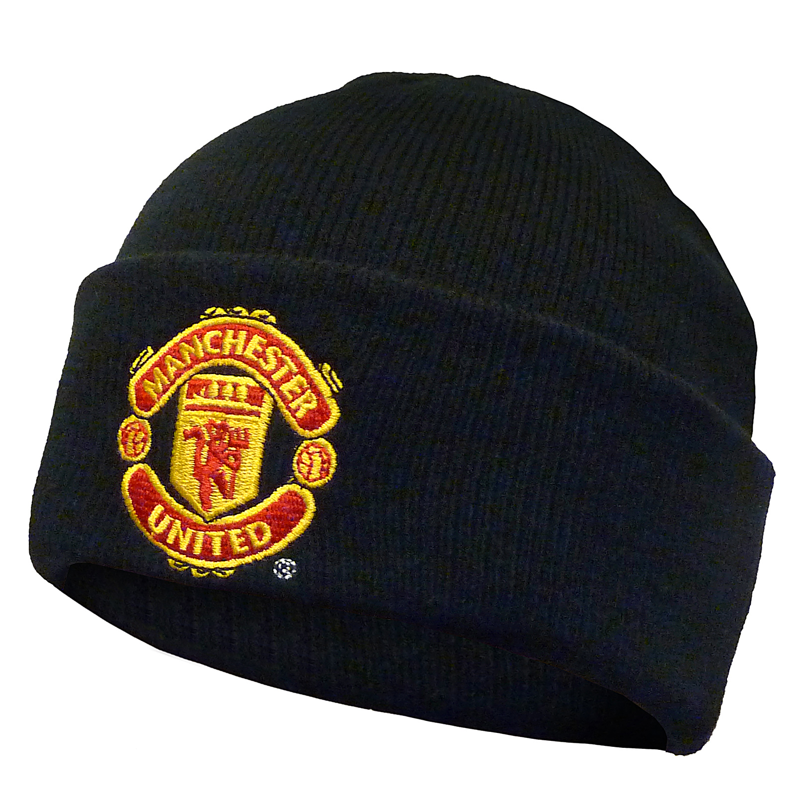 Manchester United FC Official Football Gift Knitted Bronx Beanie Hat | eBay