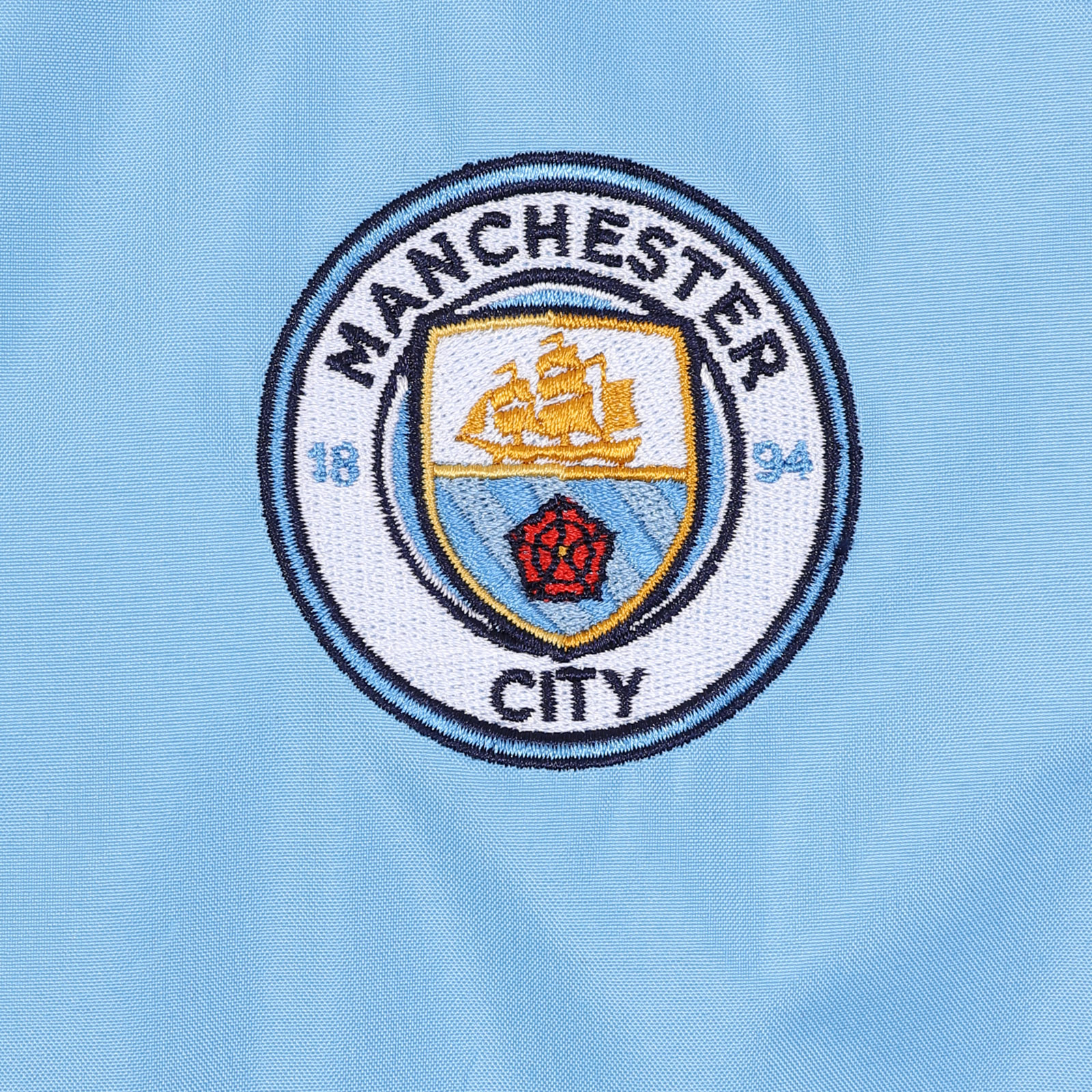 Manchester City FC Official Soccer Gift Mens Shower Jacket Windbreaker ...