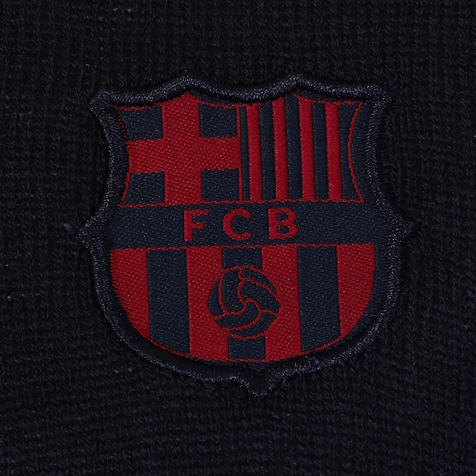 FC Barcelone officiel Pull à col en V ou rond - en tricot/avec blason ...
