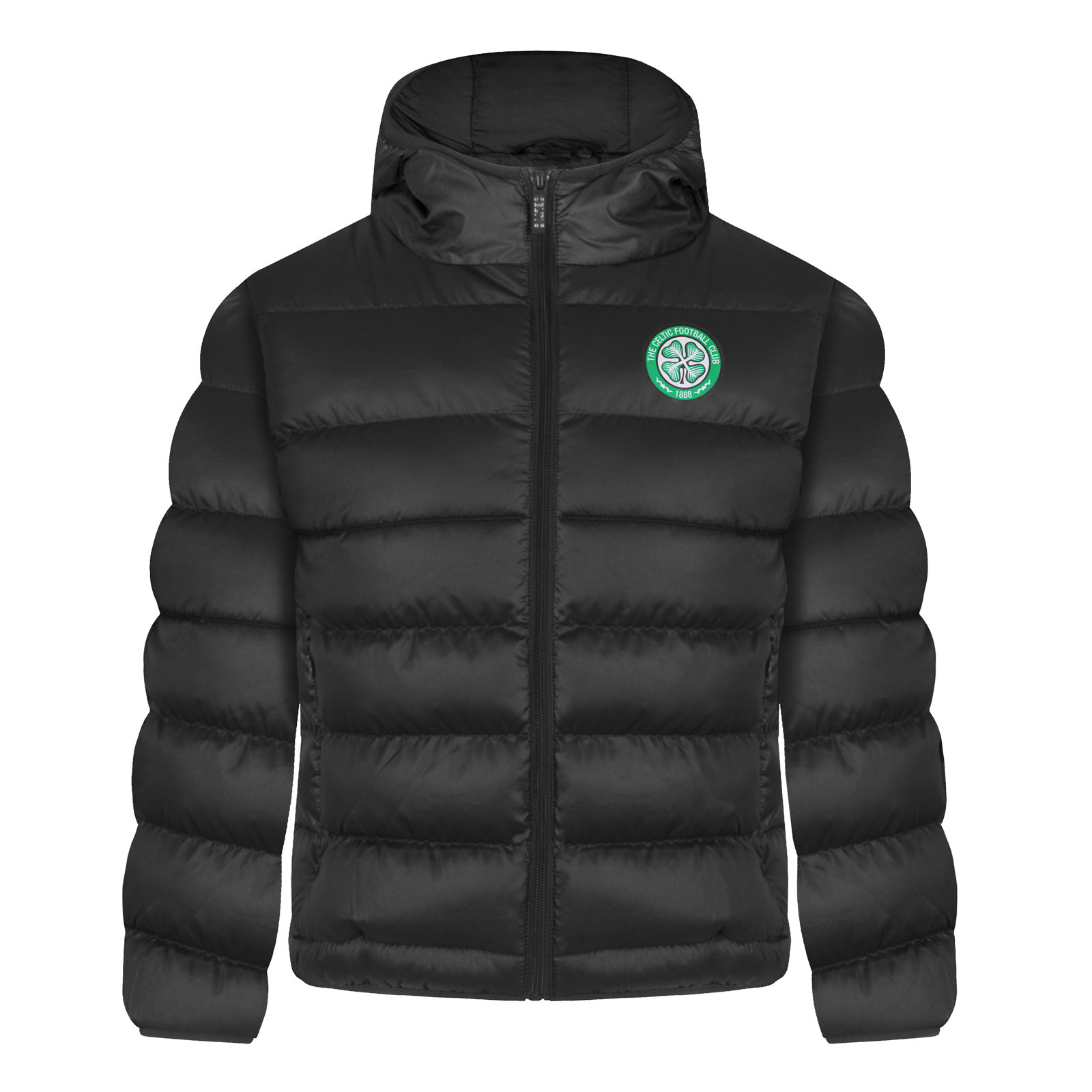 Celtic FC Official Soccer Gift Boys Quilted Hooded Winter Jacket | eBay