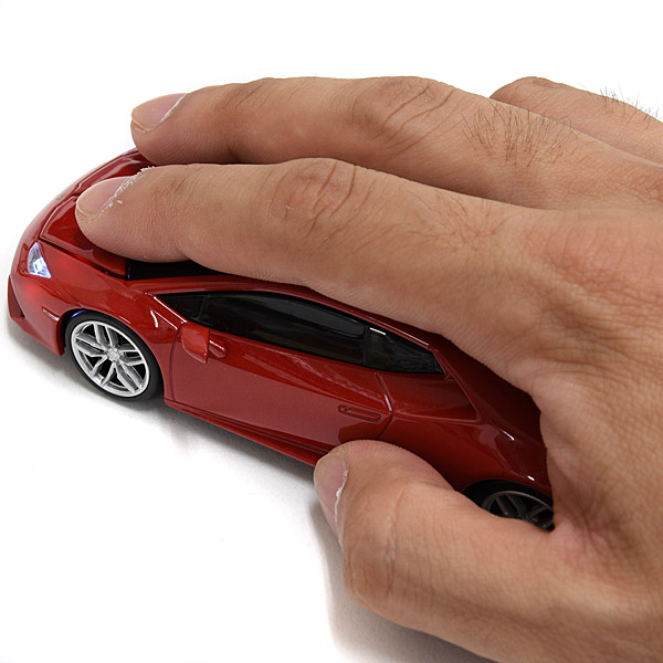Official Lamborghini Huracan Car Wireless Laser Computer Mouse - Red | eBay