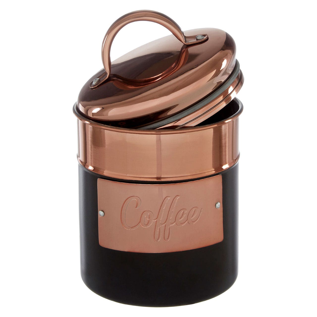 Prescott Retro Tea Coffee Sugar Canisters Jar Air Tight Storage Tin ...