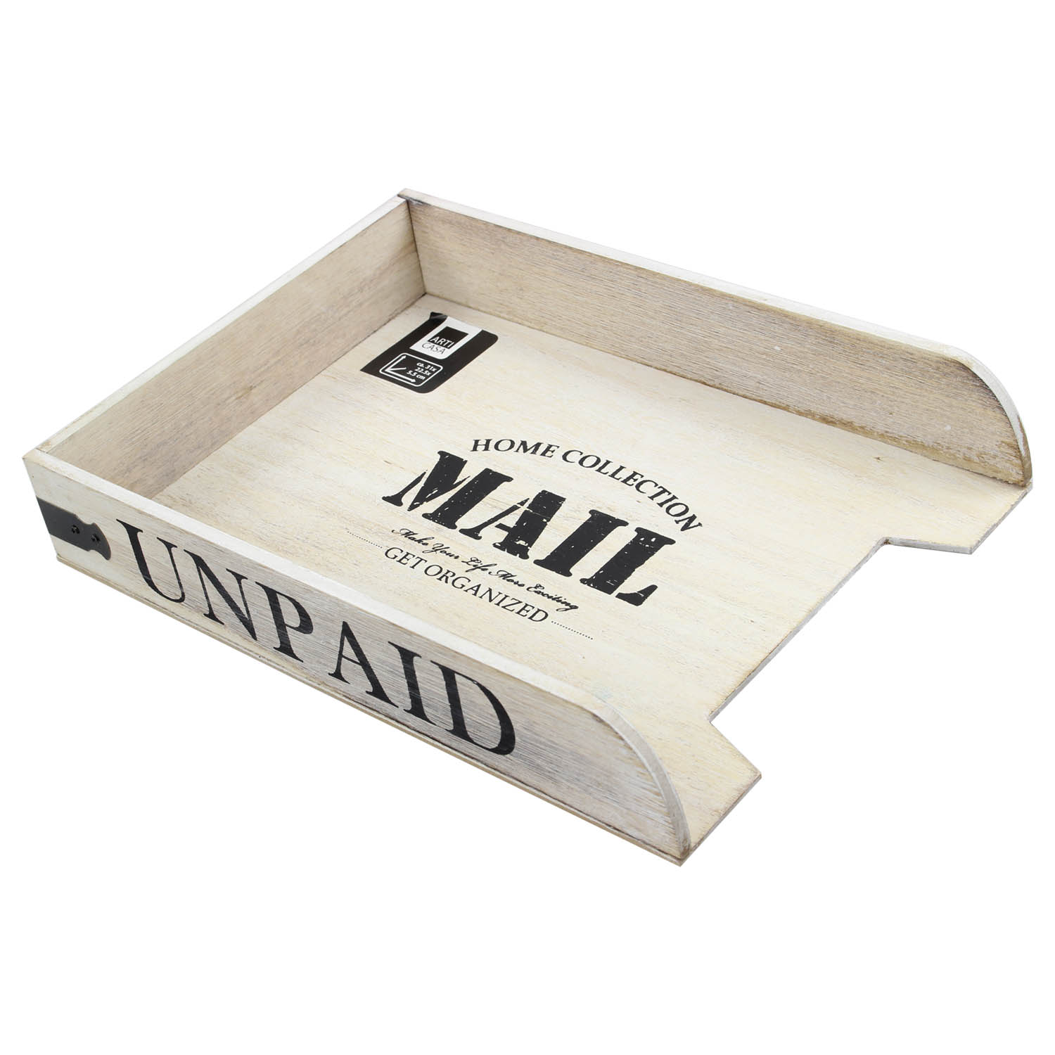 Set Of 3 Arti Casa Wooden Letter Box Stackable Set Storage Home Letter ...