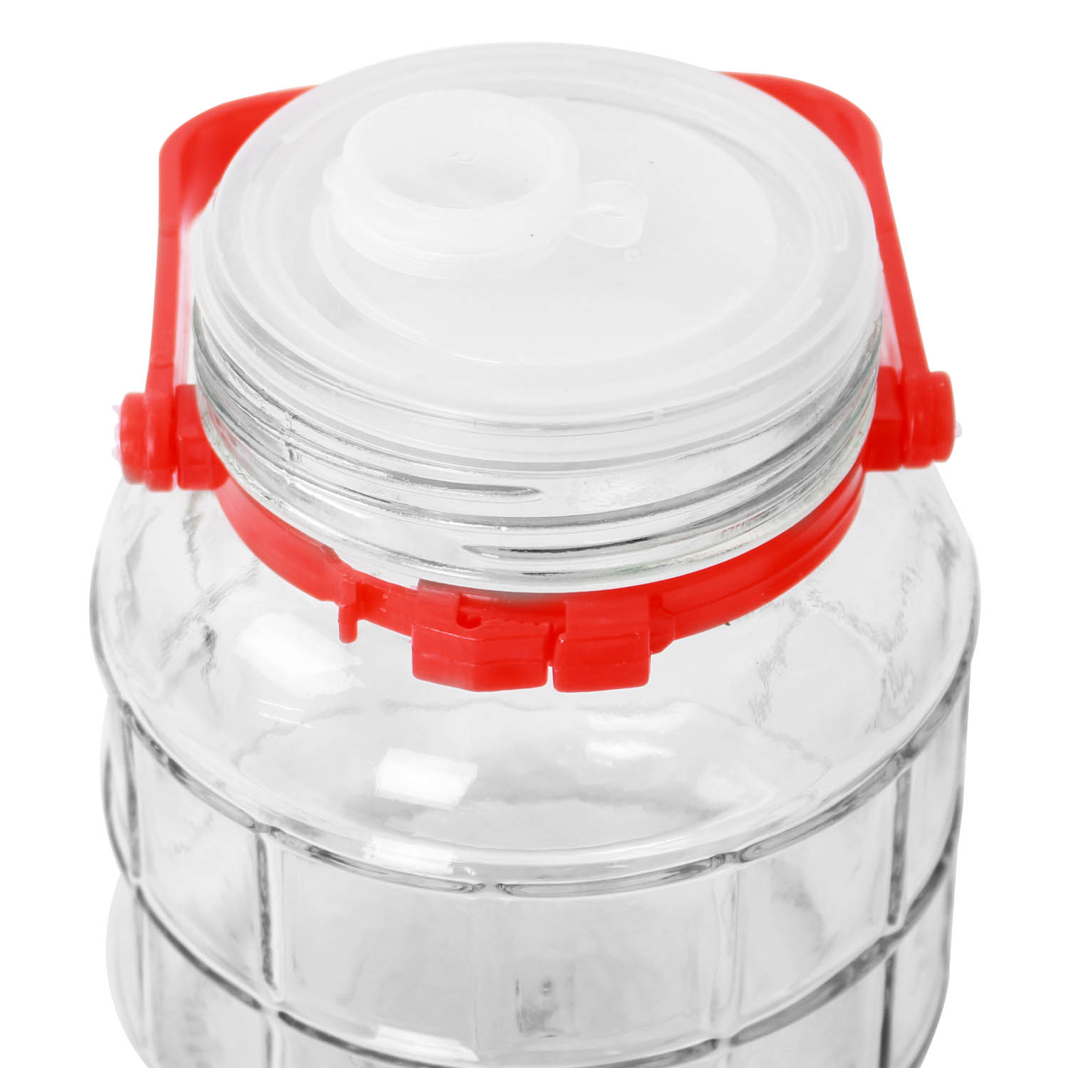 Large Glass Pickle Preserve Jars Airtight Storage Beverage Food ...