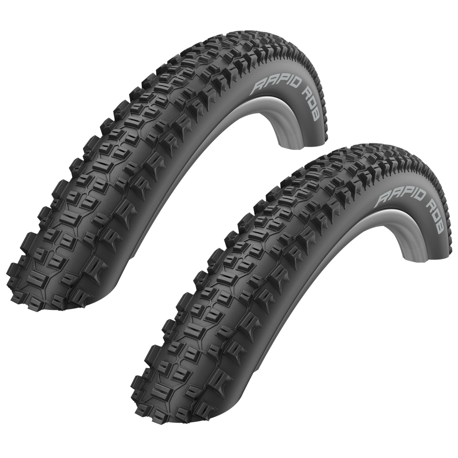 SCHWALBE RAPID ROB 26 X 2 25 Mountain Bike Tyres 1 Pair 58 80 SCHWALBE RAPID ROB 26 X 2 25 Mountain Bike Tyres 1 Pair 58 80